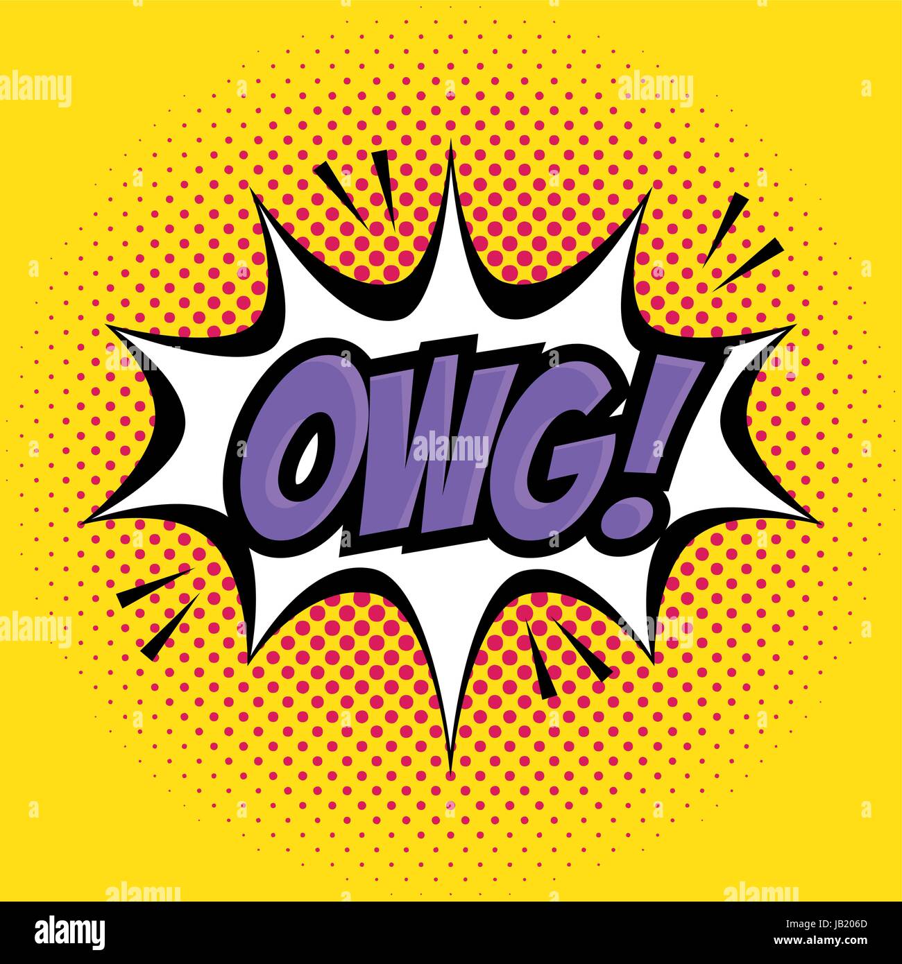 Comic pop art sign Stock Vector Image & Art - Alamy