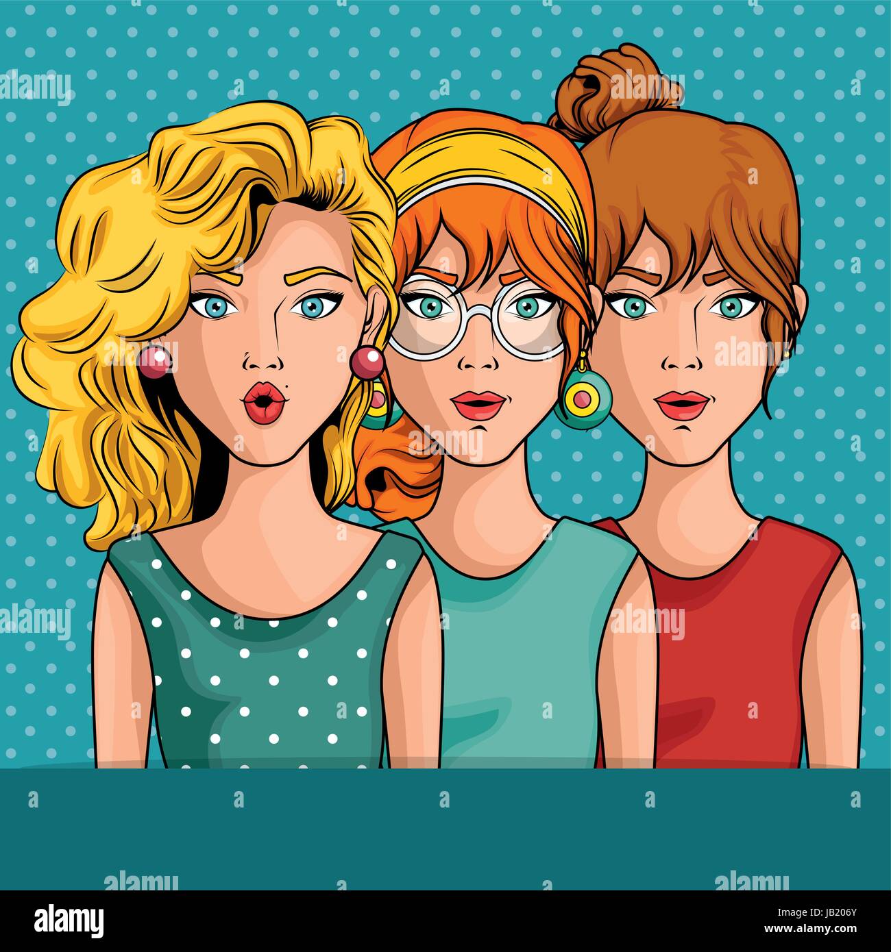 Comic like woman icon Stock Vector Image & Art - Alamy