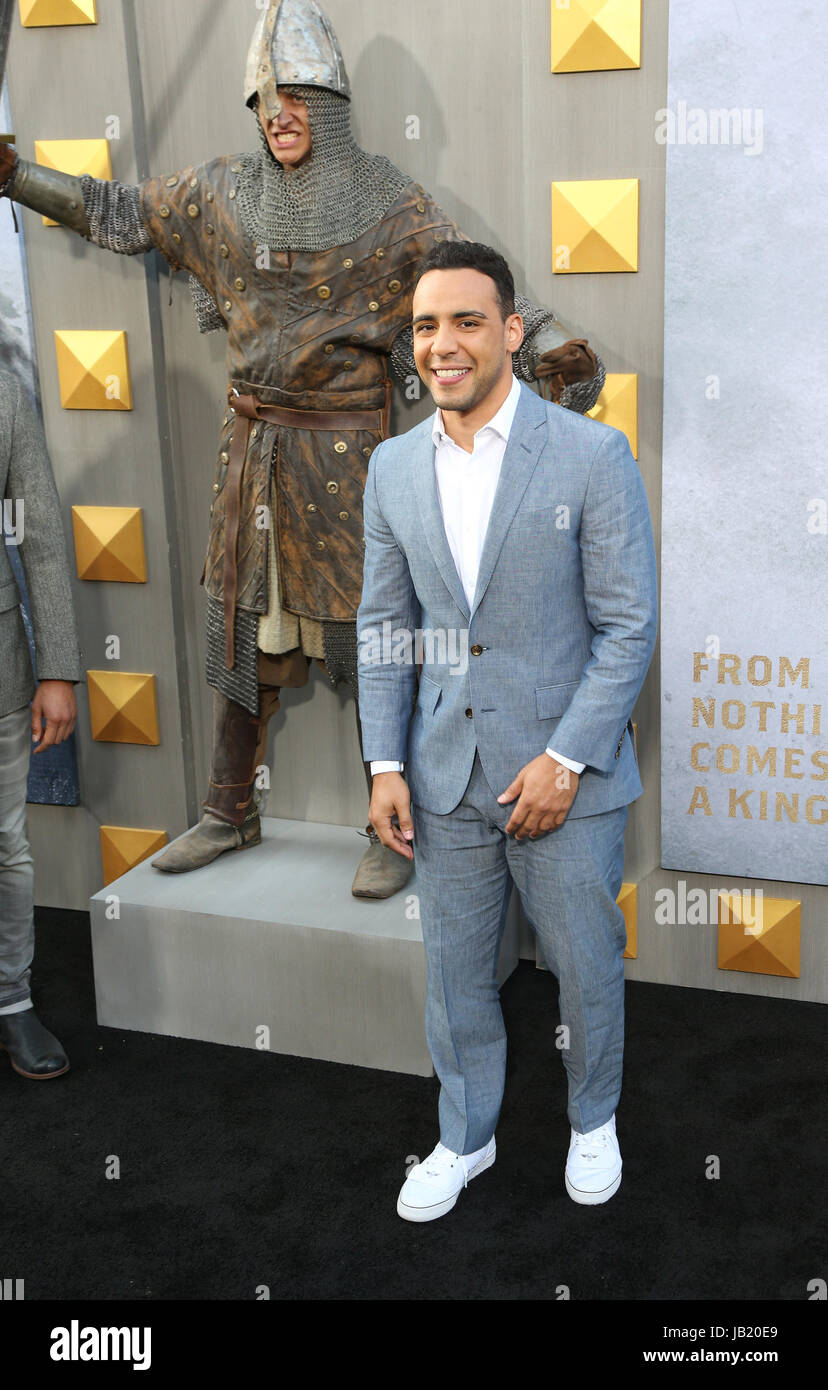 the premiere of KING ARTHUR: LEGEND OF THE SWORD Featuring: Victor ...