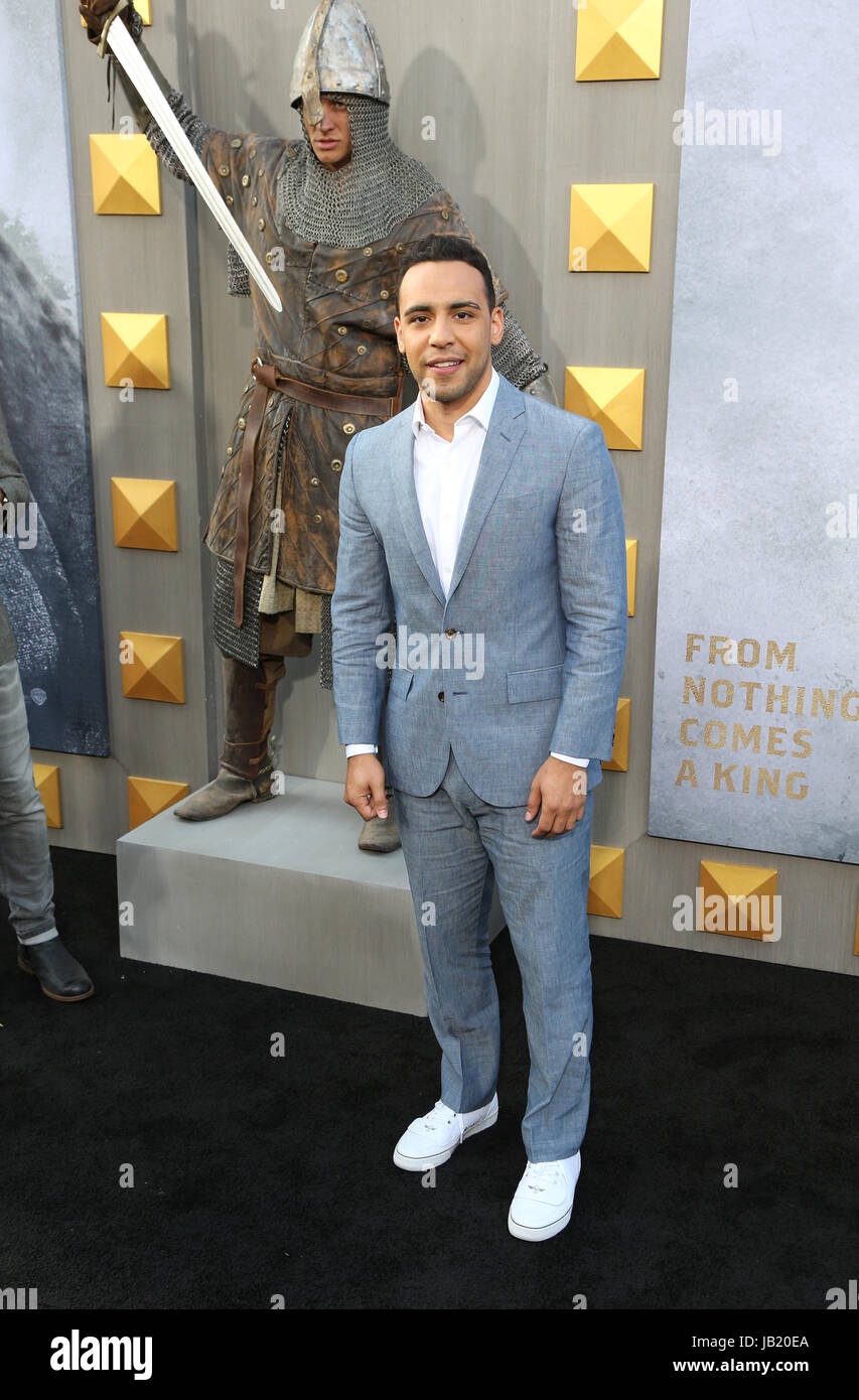 the premiere of KING ARTHUR: LEGEND OF THE SWORD Featuring: Victor ...