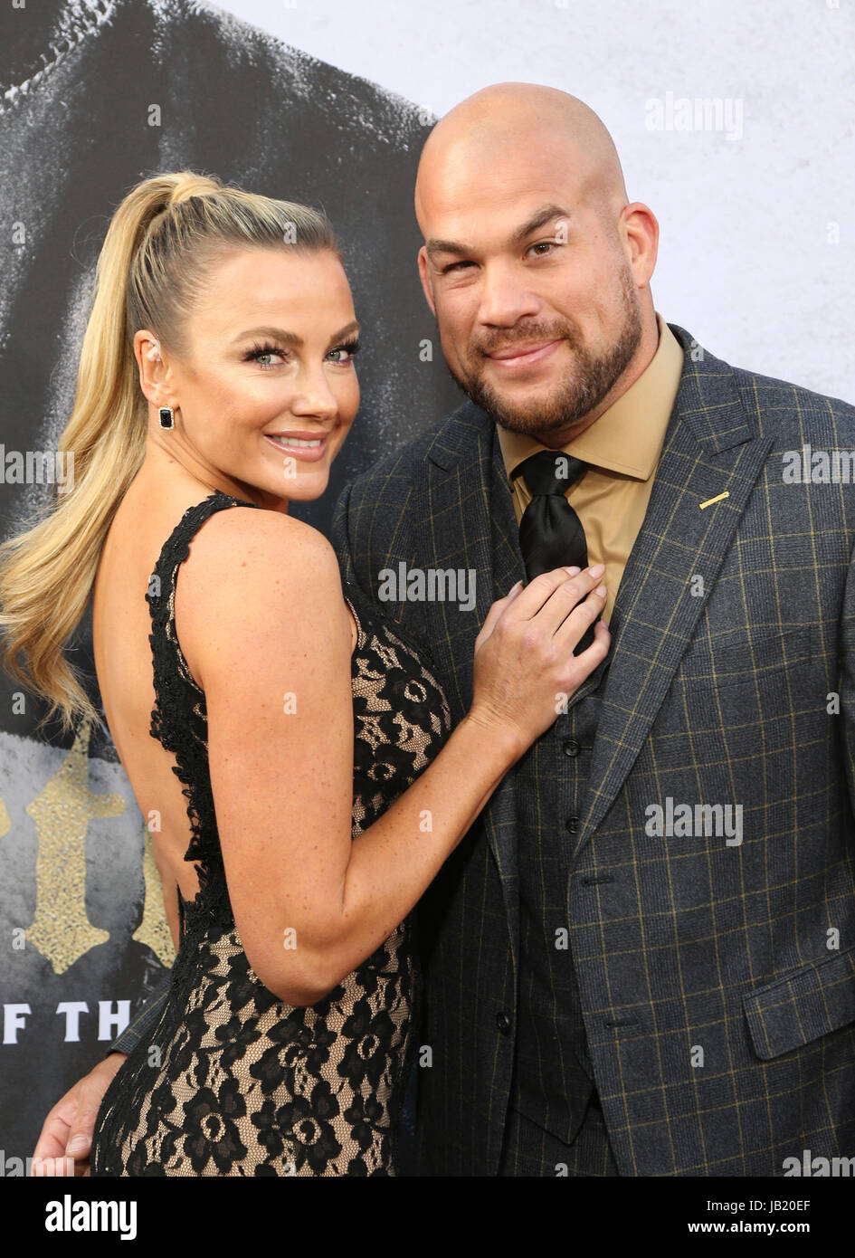 the premiere of KING ARTHUR: LEGEND OF THE SWORD Featuring: Amber ...