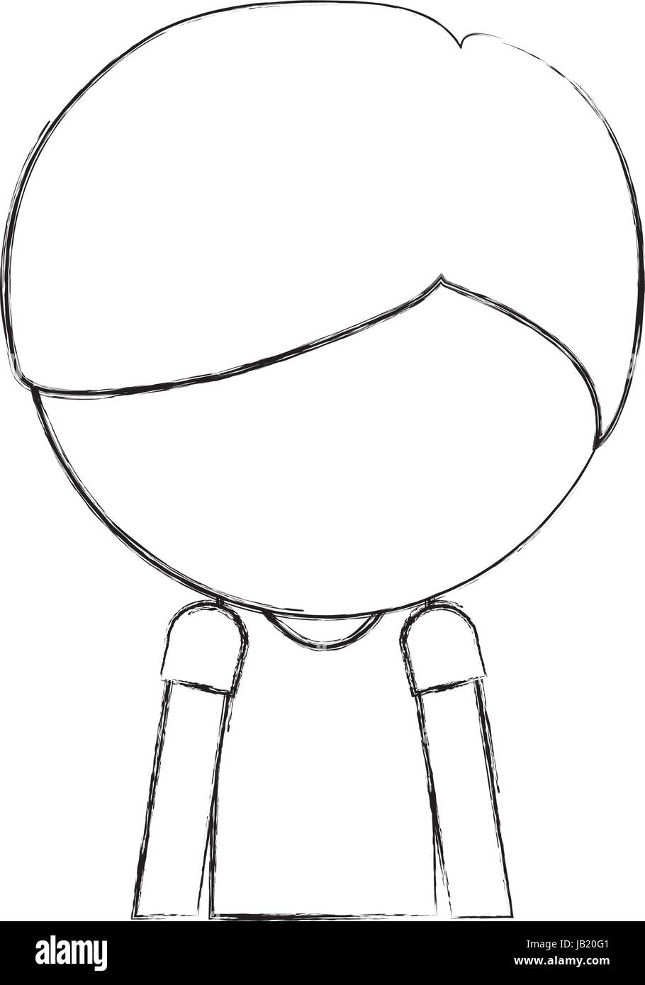 sketch draw little boy Stock Vector Image & Art - Alamy