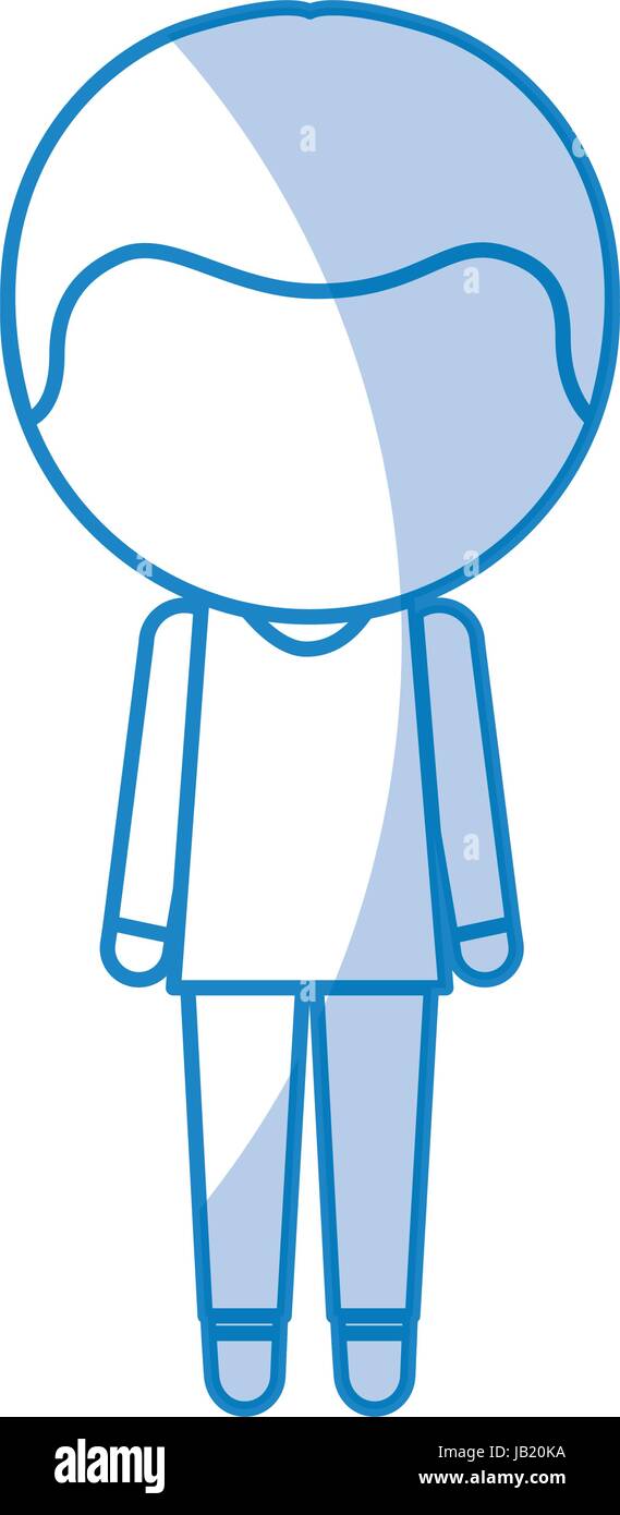 shadow faceless cute boy Stock Vector Image & Art - Alamy