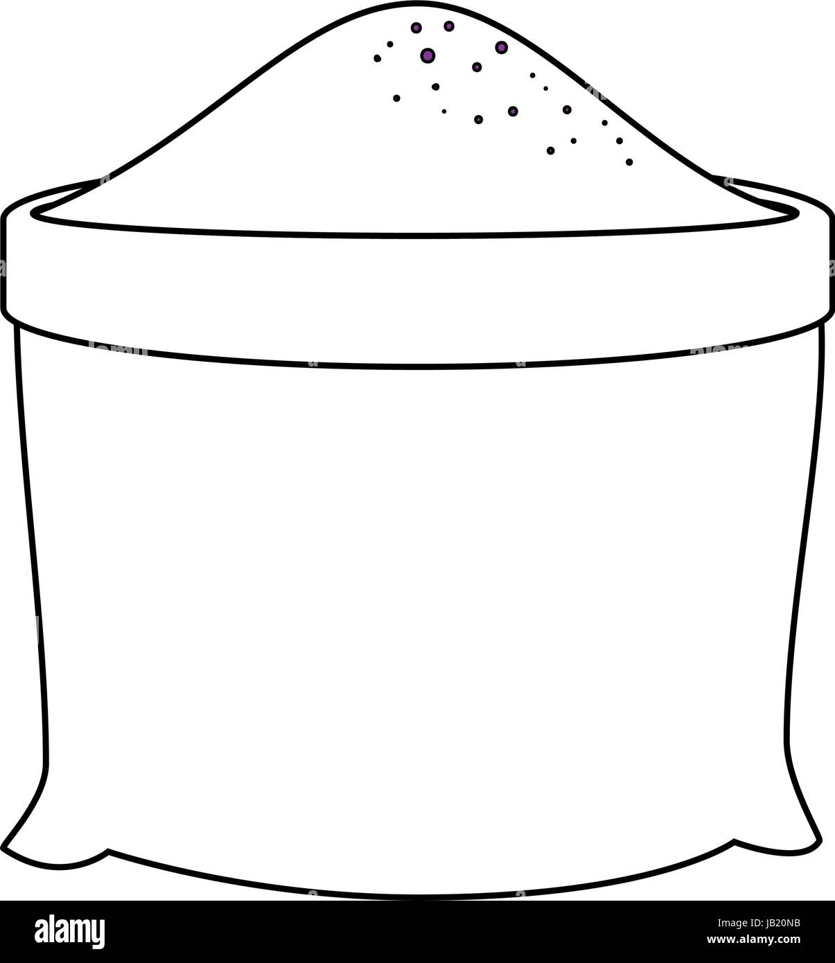 Soil Bag Clipart Black And White