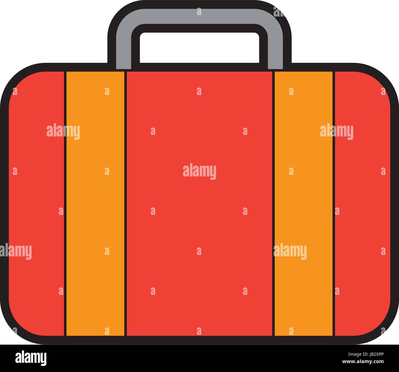 color red suitcase cartoon Stock Vector Image & Art - Alamy