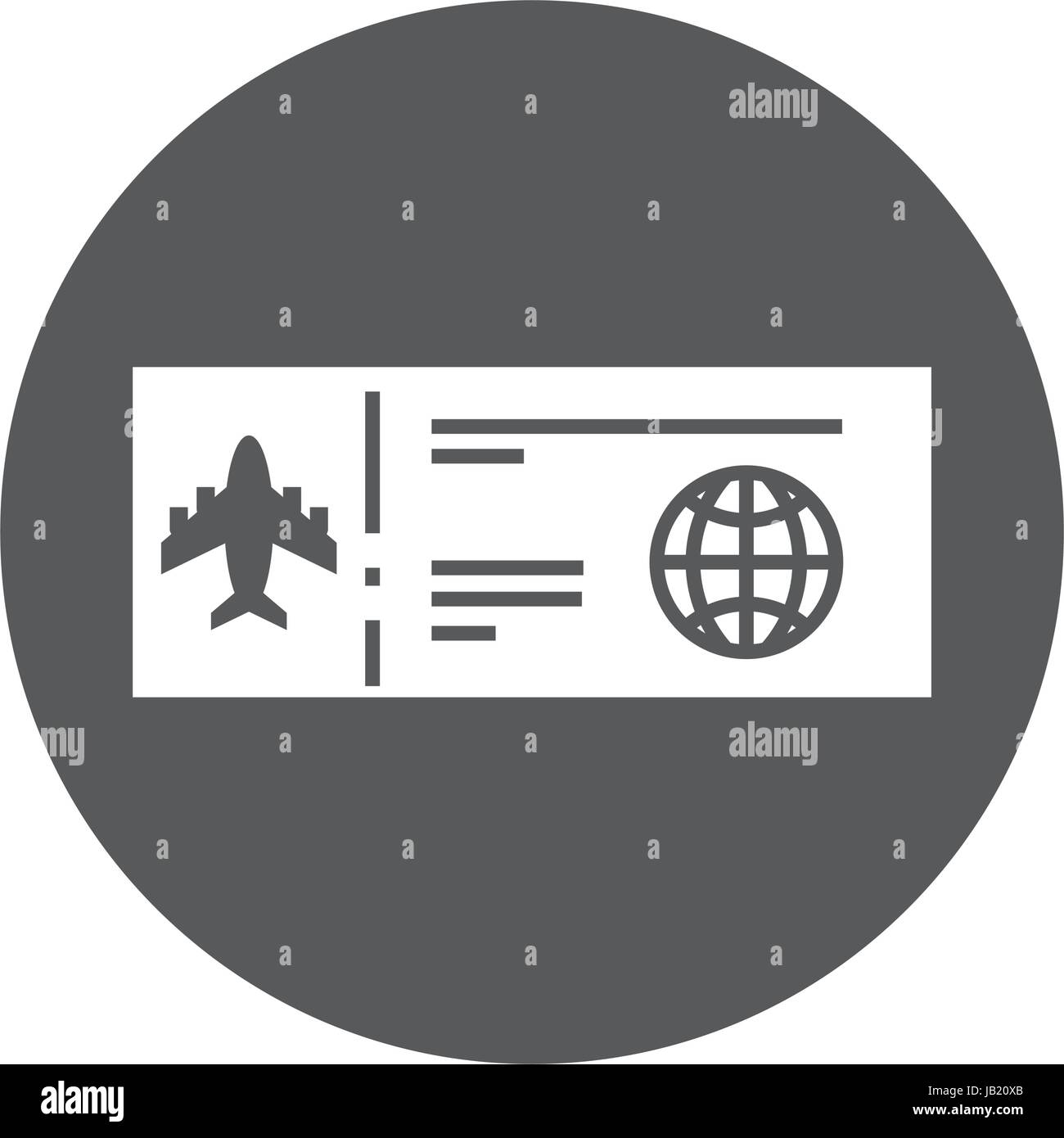 Round Trip Ticket High Resolution Stock Photography and Images - Alamy