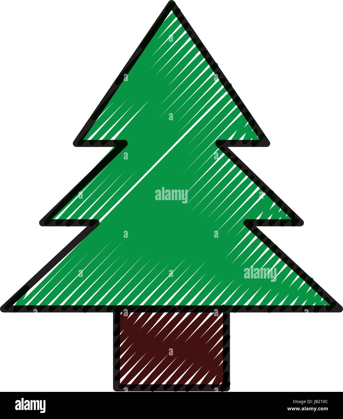 Individual oak tree Stock Vector Images - Alamy