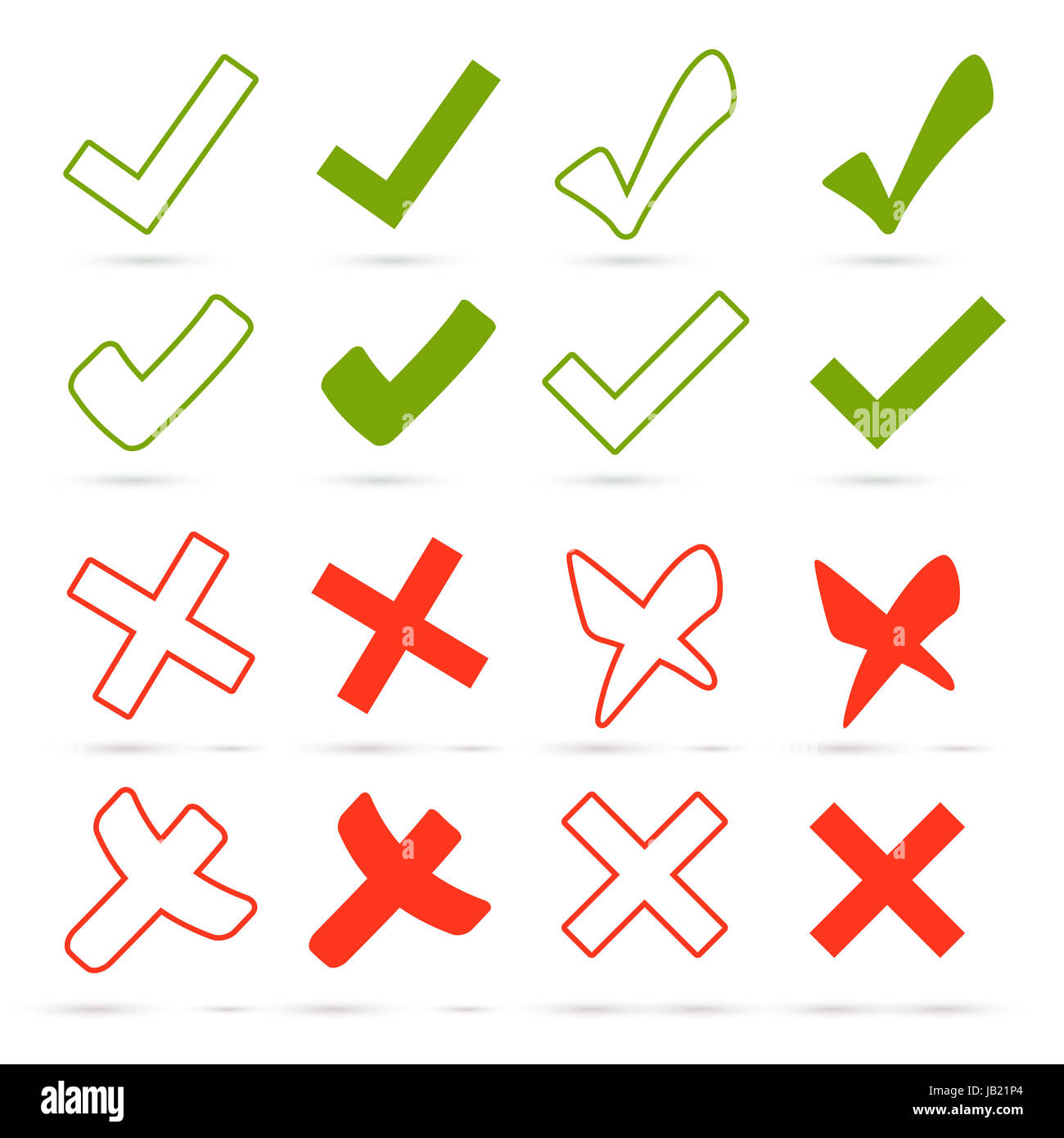 collection - cross + hook Stock Photo - Alamy