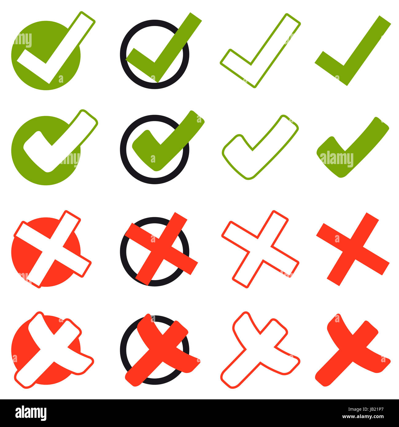 collection - cross + hook Stock Photo - Alamy