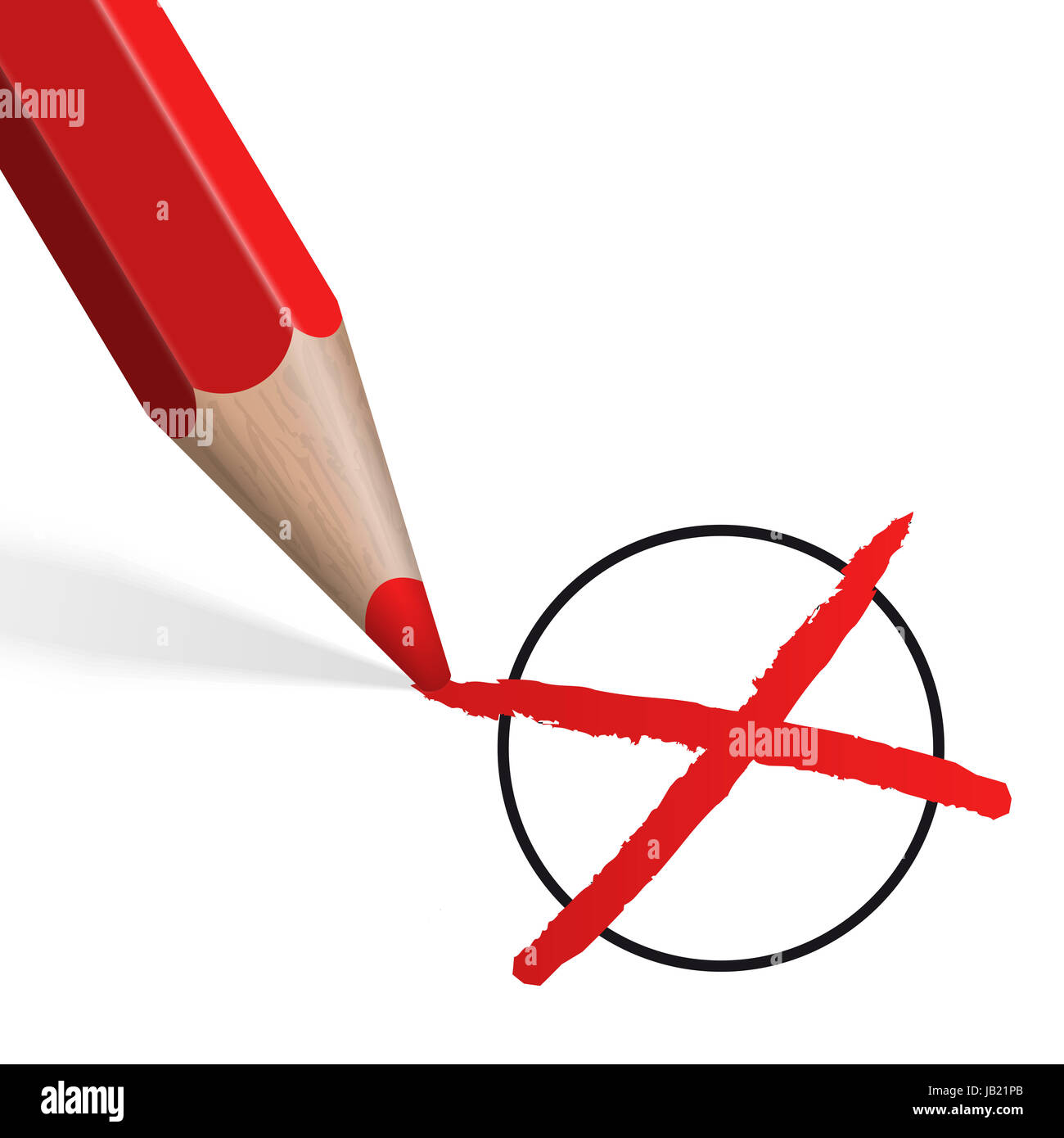 Test and red pen and marking hi-res stock photography and images - Alamy