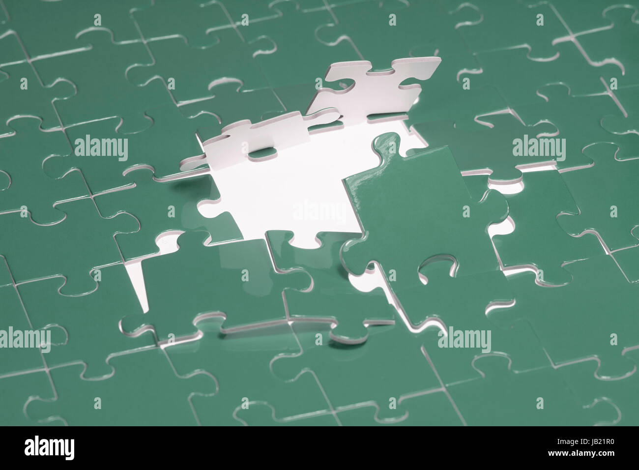 jigsaw puzzle solution Stock Photo - Alamy