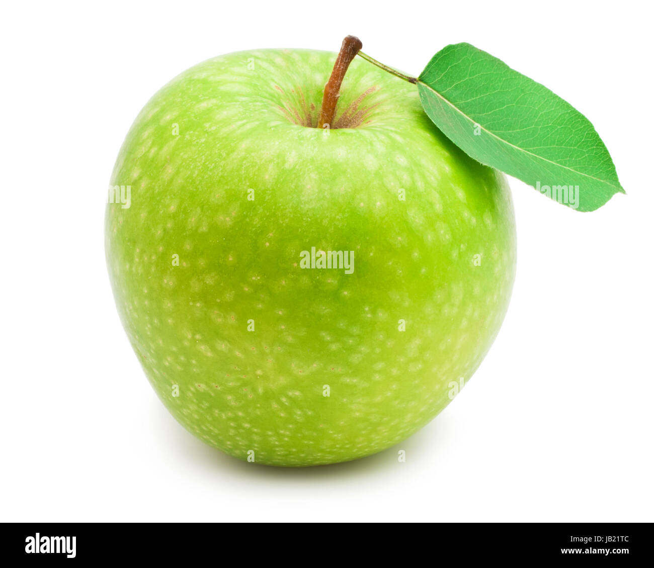 Nice fresh apple isolated on white background Stock Photo - Alamy