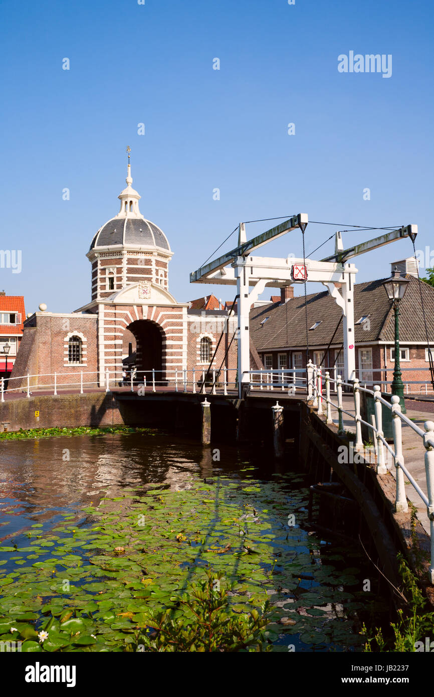 The Morspoort city gate in Leiden, the Netherlands Stock Photo - Alamy