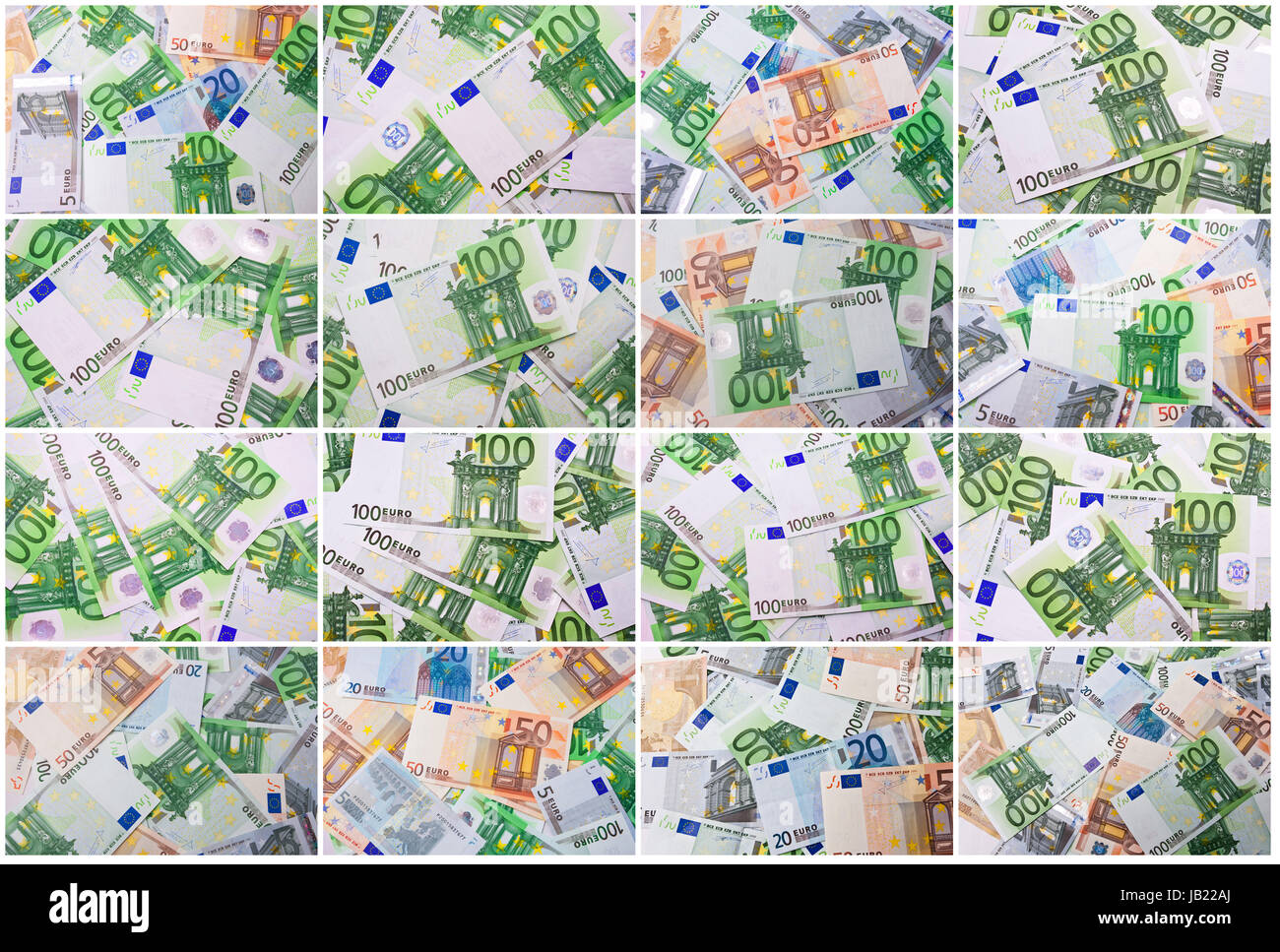 Many euro banknotes making european currency background Stock Photo - Alamy