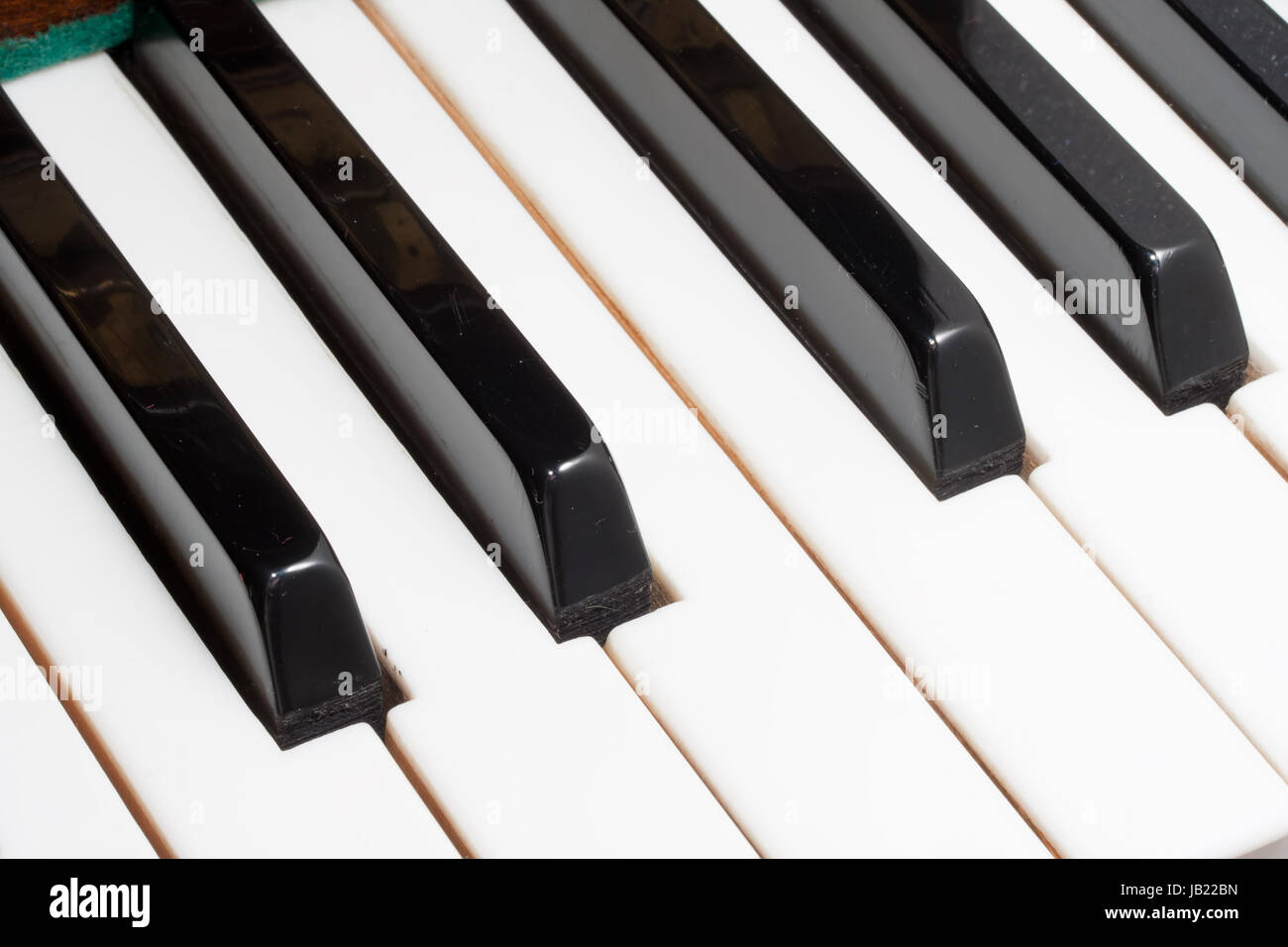 Beautiful close up photo of piano keys Stock Photo - Alamy