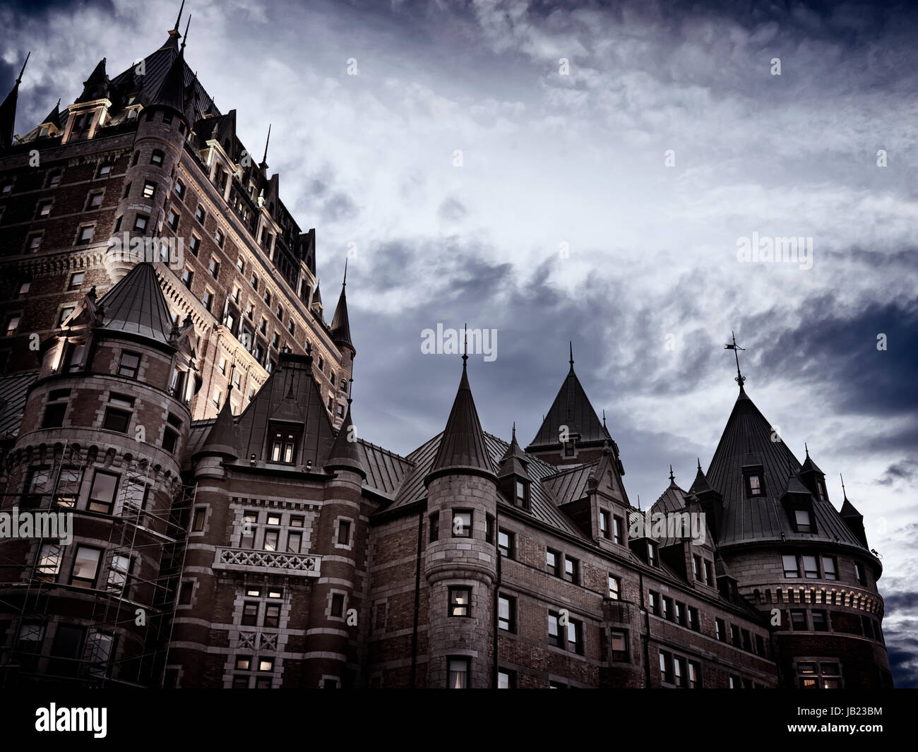 Le chateau frontenac castle hi-res stock photography and images - Alamy
