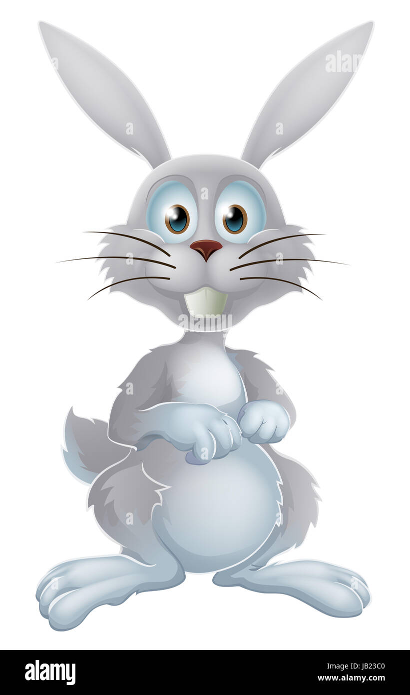 Cartoon illustration funny rabit animal hi-res stock photography and ...