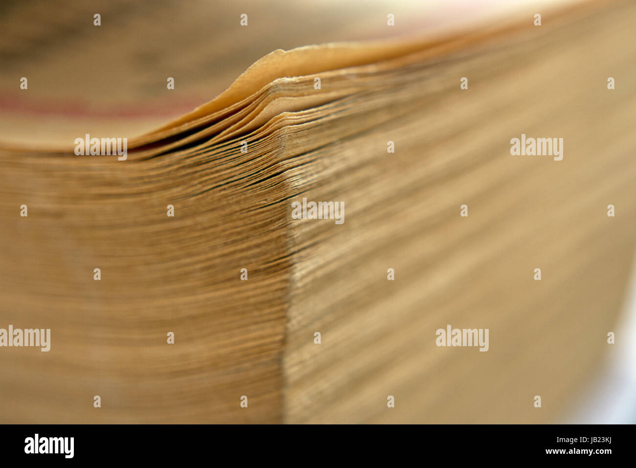 Pile of old sheets of paper close-up Stock Photo - Alamy