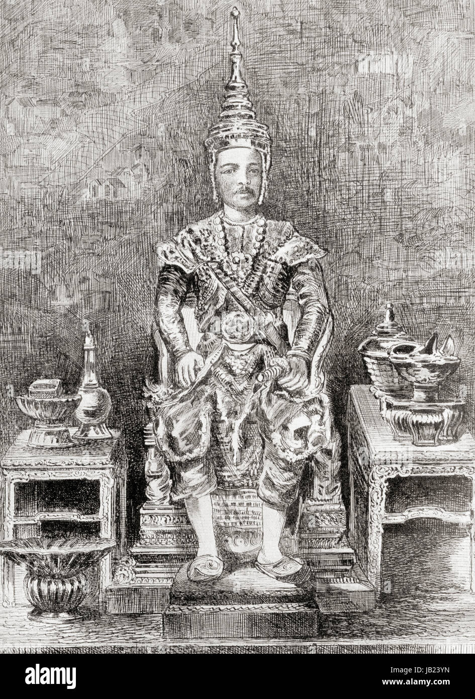 Phra Bat Somdet Phra Poraminthra Maha Chulalongkorn Phra Chunla Chom ...