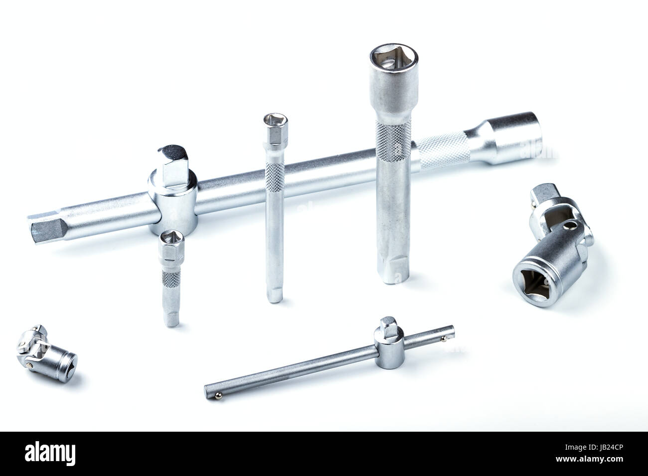 socket adapters isolated on white background Stock Photo - Alamy