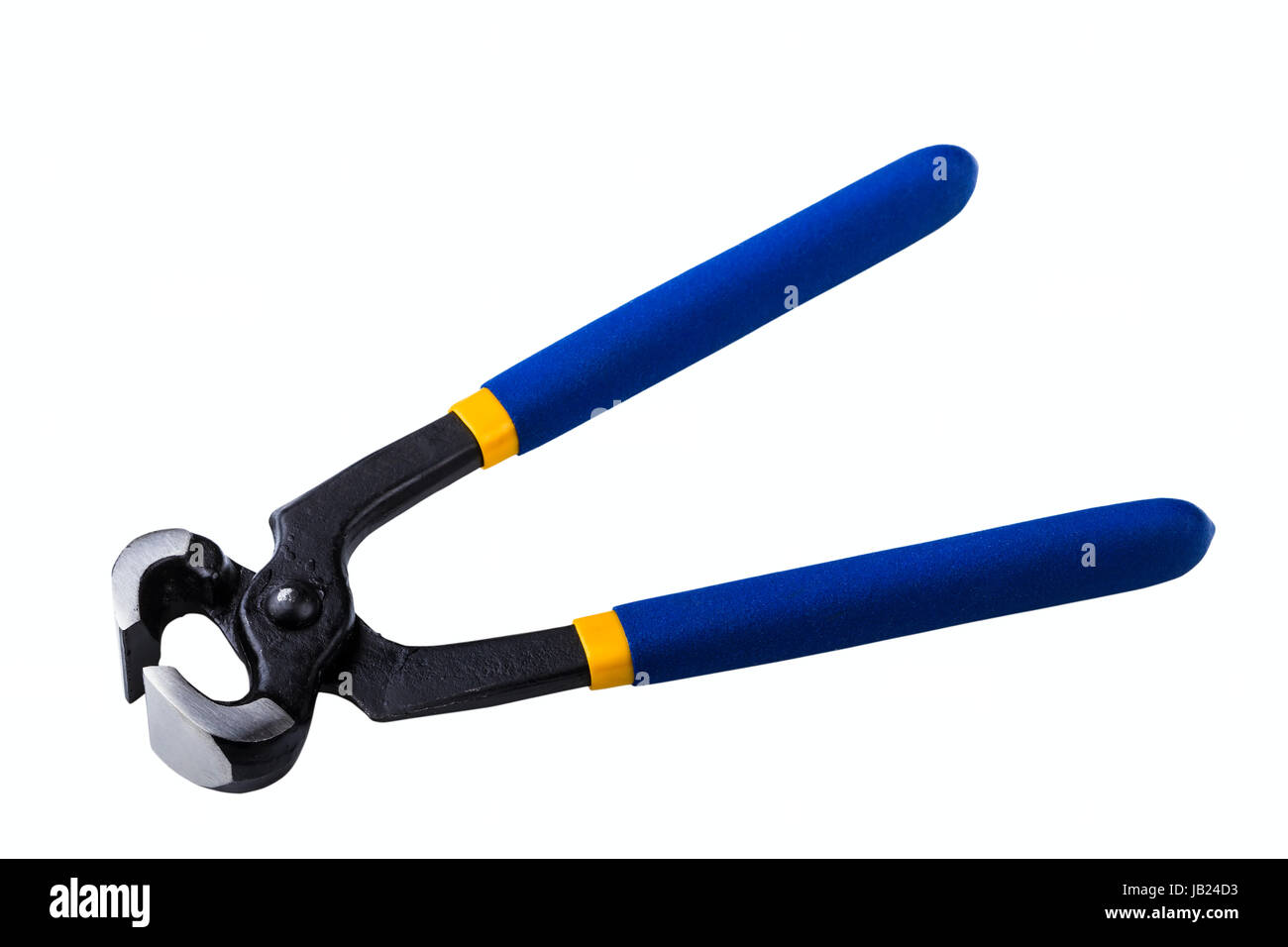metalwork pincers isolated on white background Stock Photo - Alamy