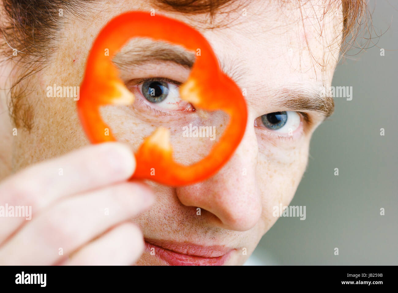 Green pepper comic hi-res stock photography and images - Alamy