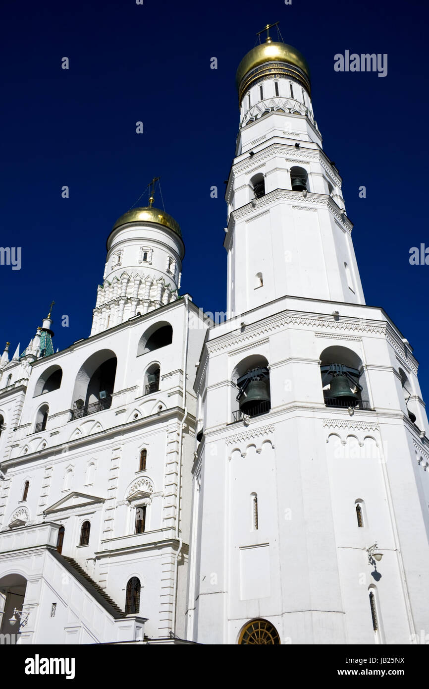 Ivan the Great bell tower, Moscow Kremlin Stock Photo - Alamy