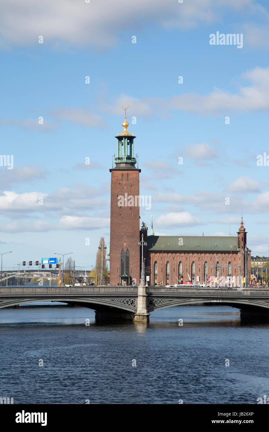 City Hall - Stadshuset, Stockholm; Sweden; Europe Stock Photo - Alamy