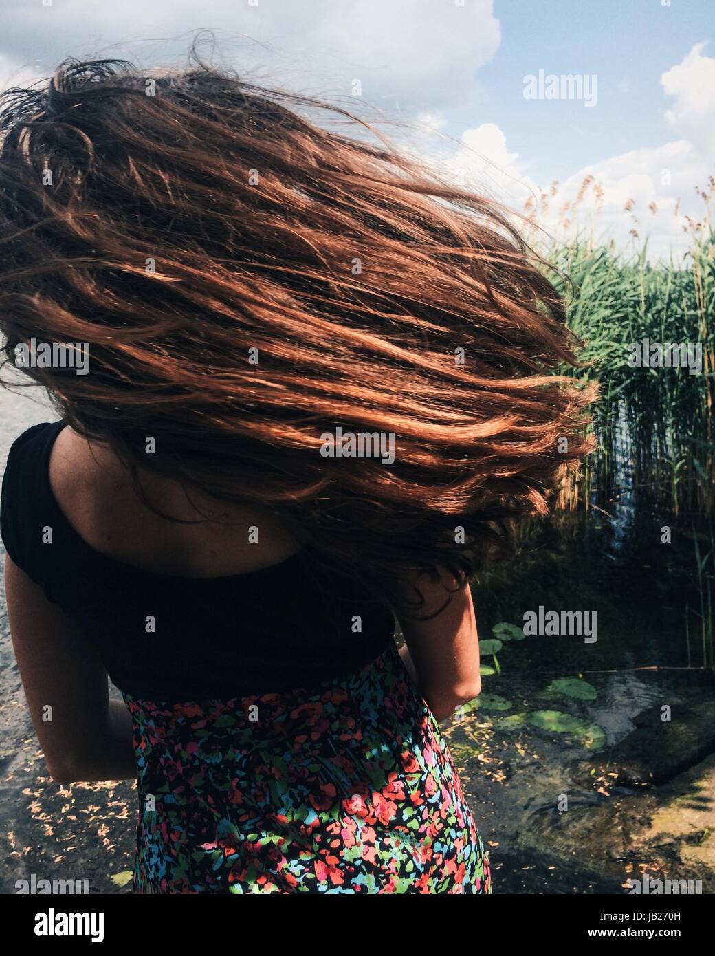 Awesome hair hi-res stock photography and images - Alamy