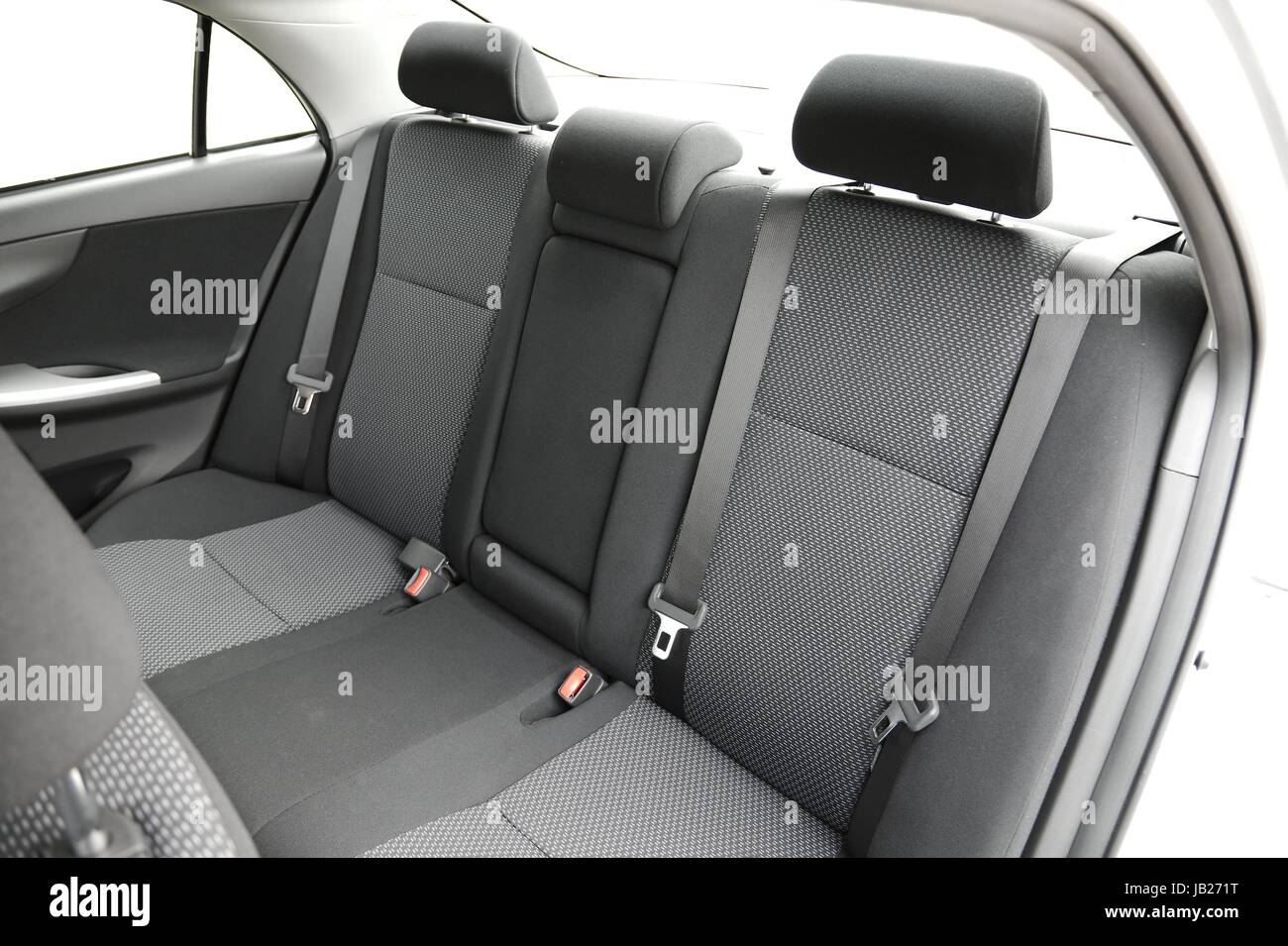 Car interior with back seats Stock Photo - Alamy