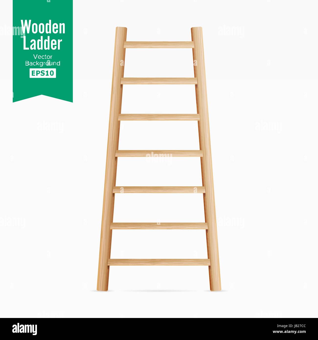 Construction worker climbing up ladder Stock Vector Images - Alamy