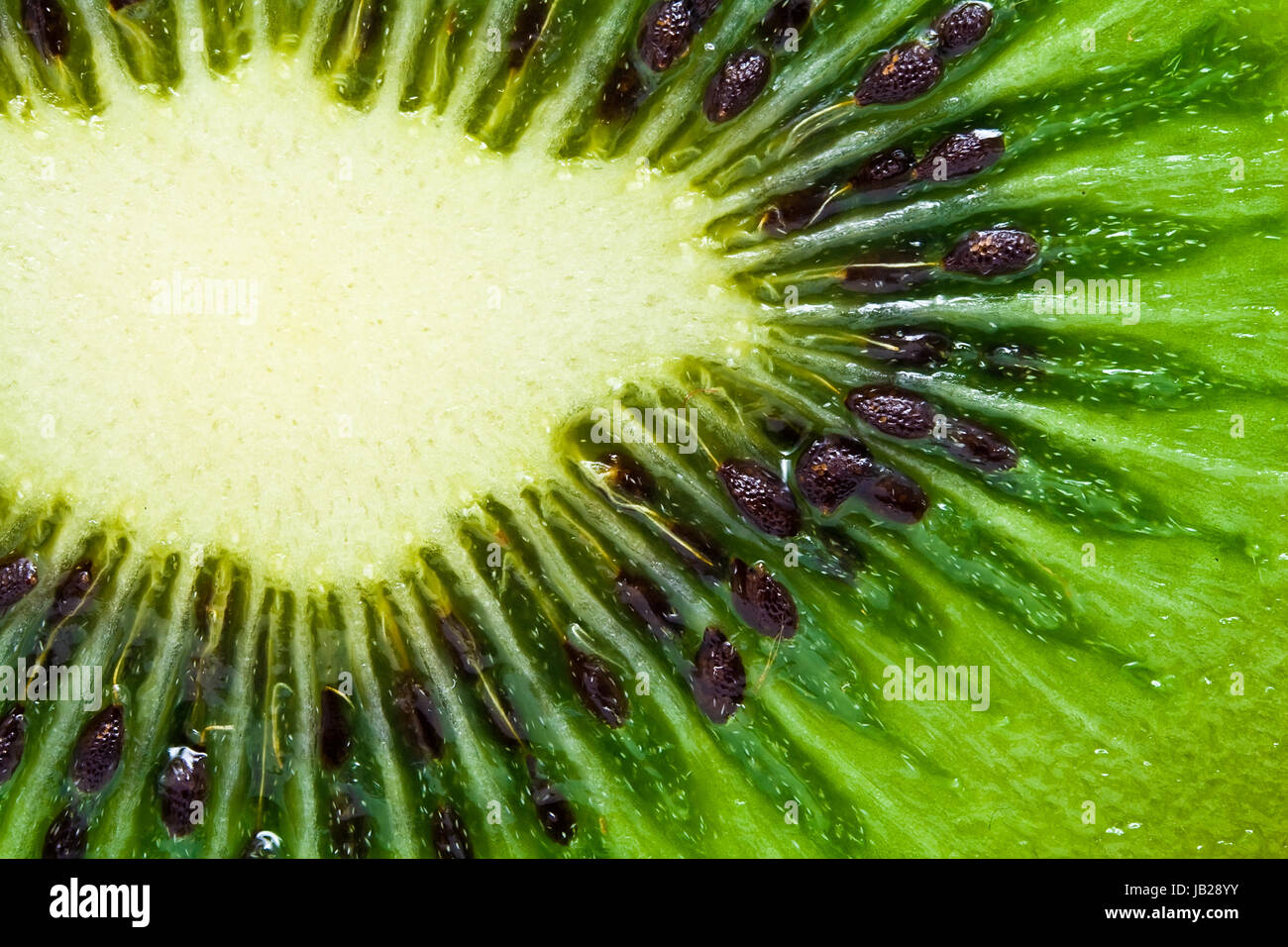 Macro photo of a fresh kiwi Stock Photo - Alamy