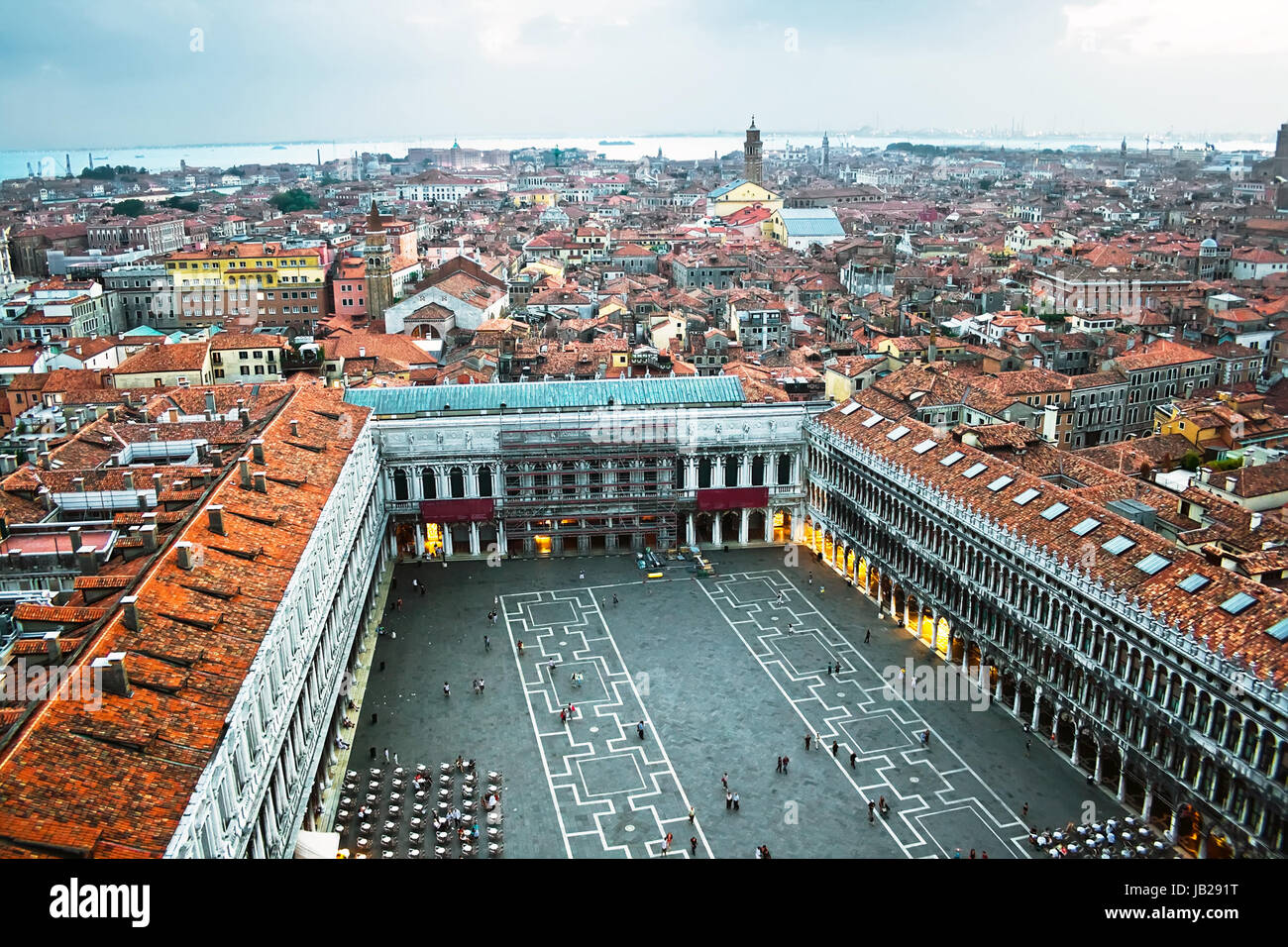 Famous square San Marco in Venice, Italy Stock Photo - Alamy