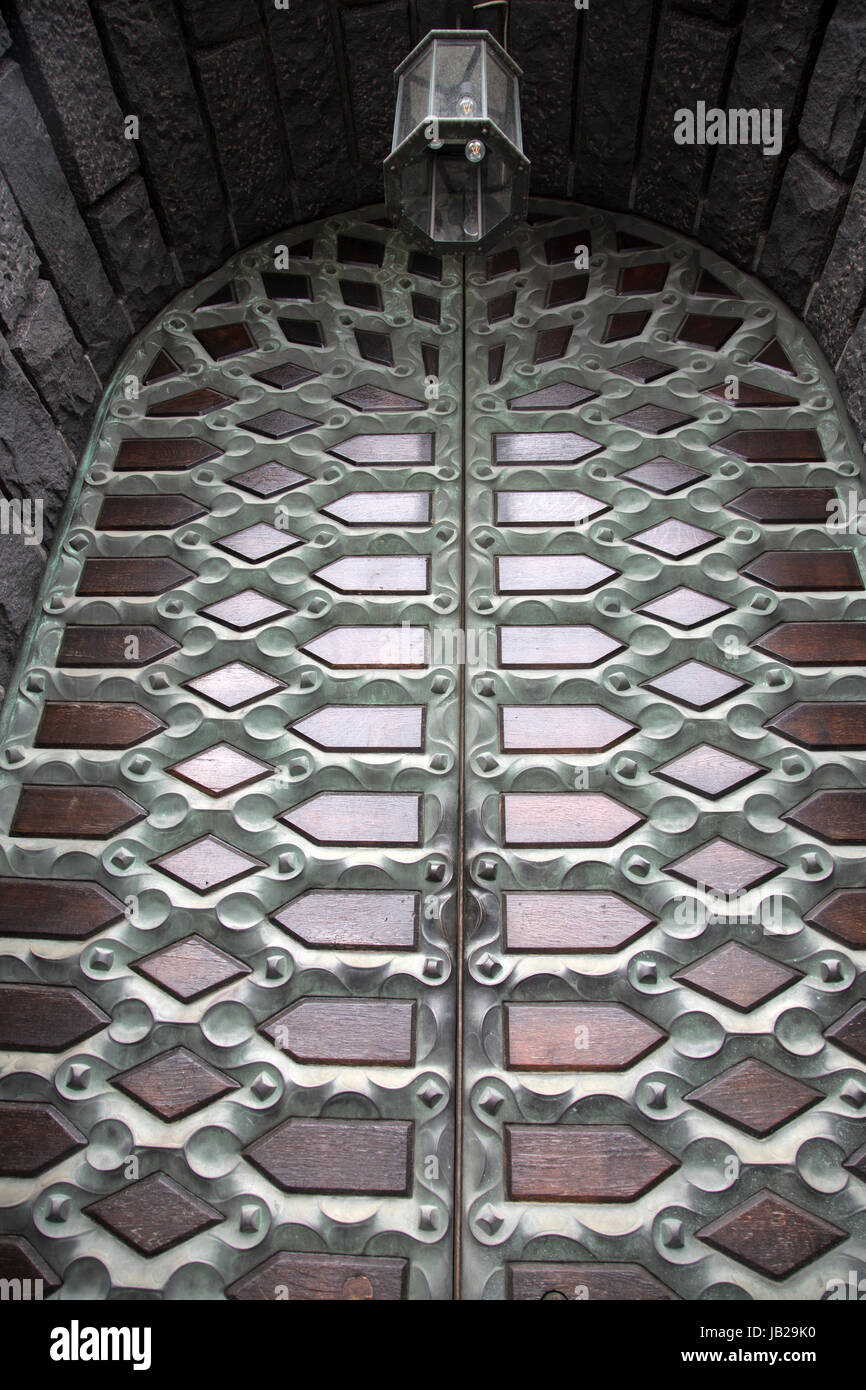 Design on Door of Bank Building by Ivartengbom, Kungstradgardsgaten ...