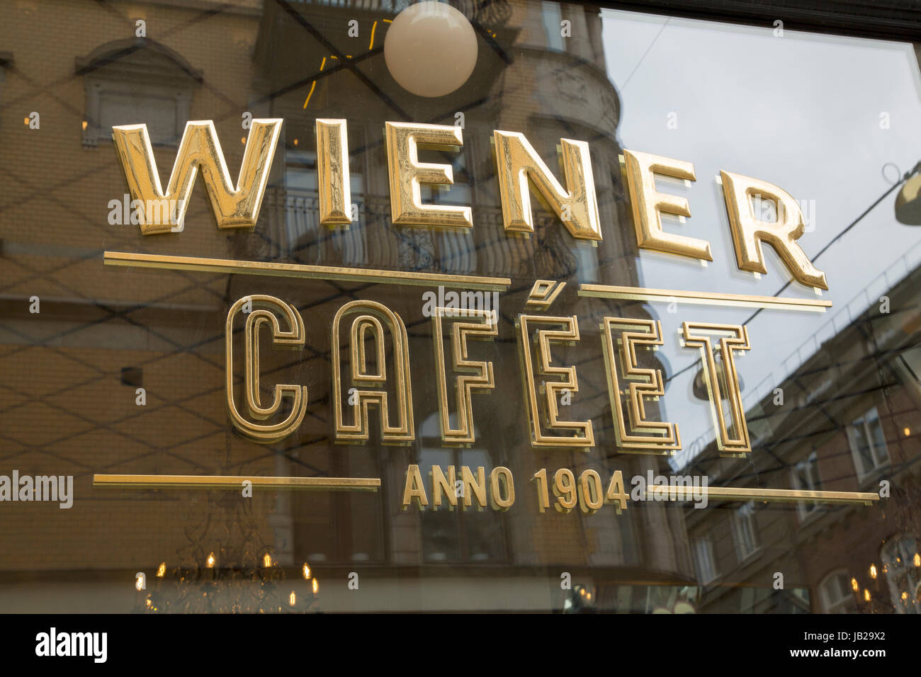 Wienercafeet hi-res stock photography and images - Alamy