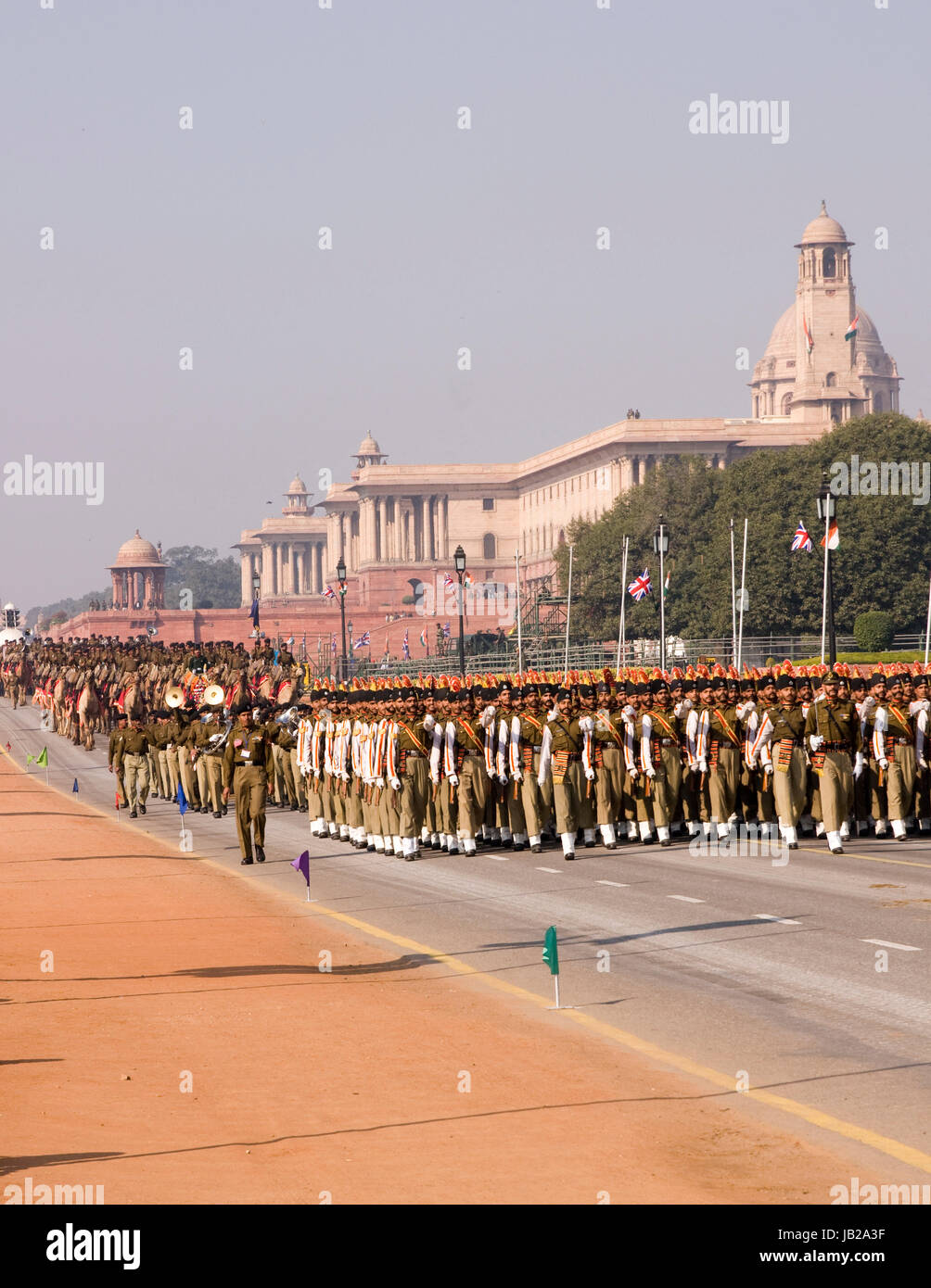 Indian military practice their parade hi-res stock photography and ...
