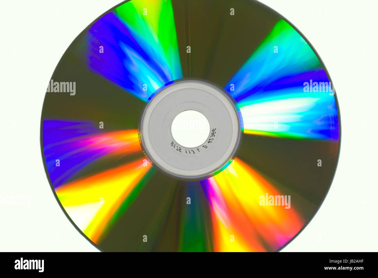 Laser compact disk on a white isolated background Stock Photo - Alamy