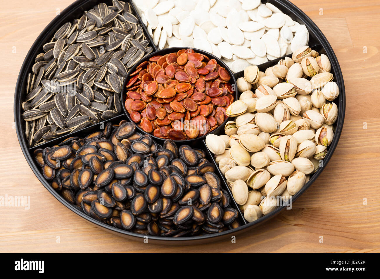Assorted Snack tray and for Chinese new year Stock Photo - Alamy