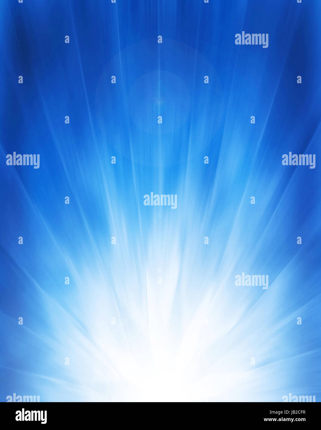 blue background with light rays Stock Photo - Alamy