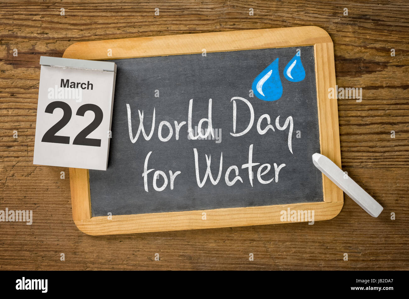 World Day for Water, March 22 Stock Photo - Alamy