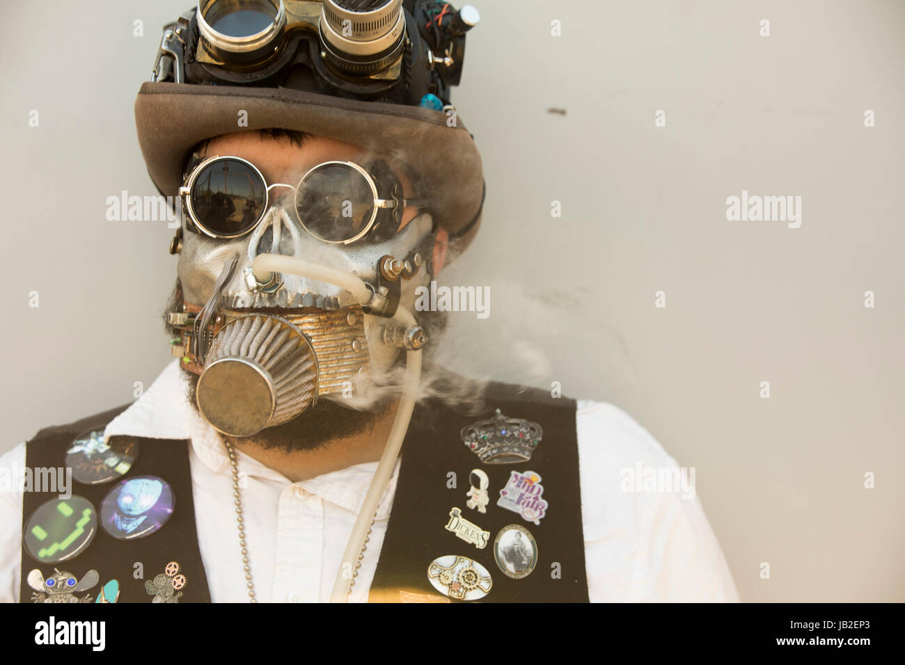 Steampunk fashion at 2017 Renaissance Pleasure Faire, Santa Fe Dam ...