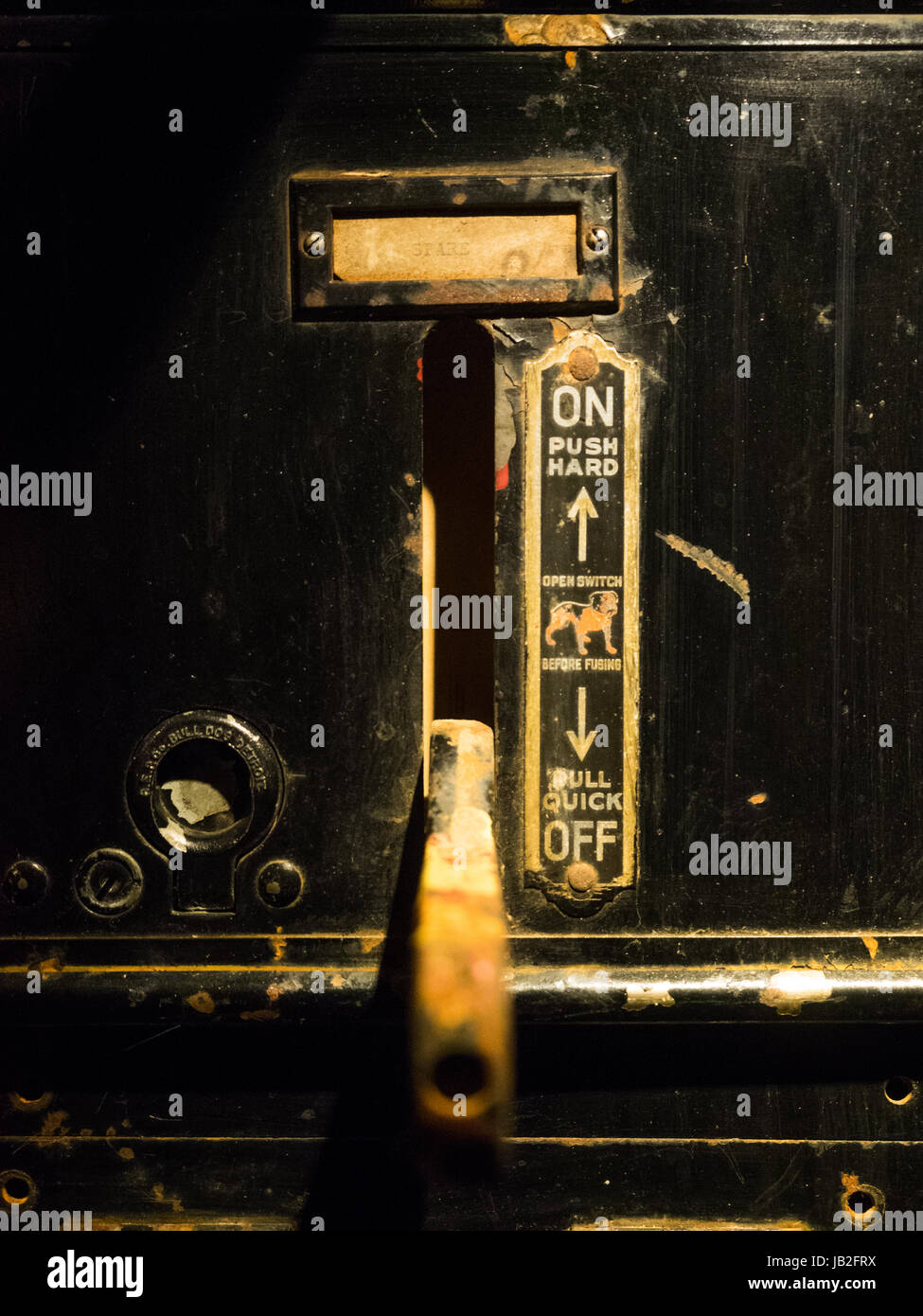 old power panels underground powering clubs in nashville tennesee Stock ...