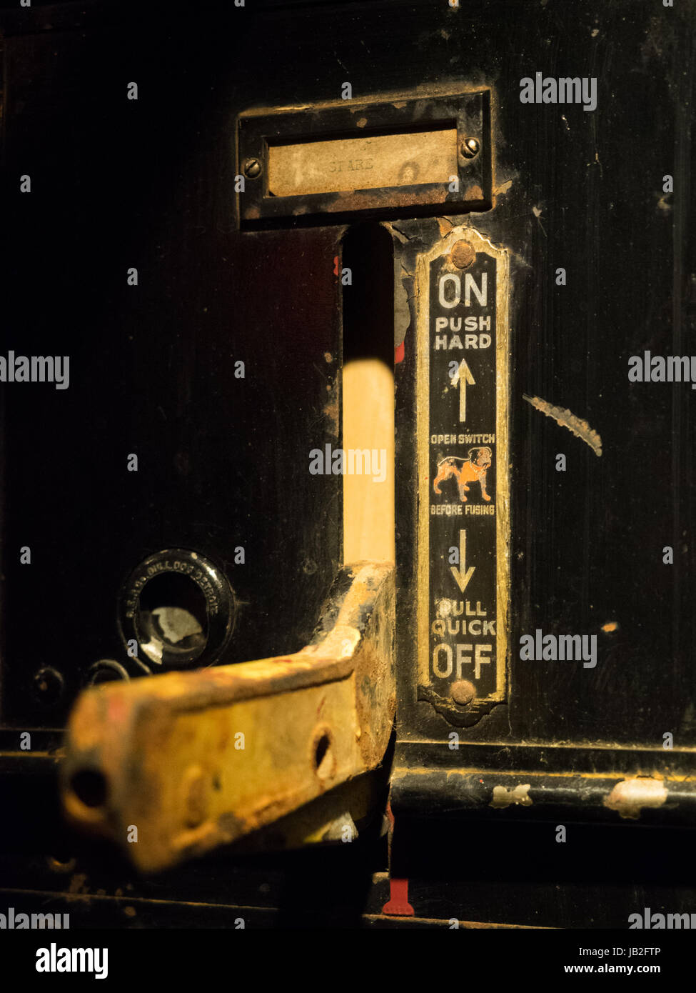 old power panels underground powering clubs in nashville tennesee Stock ...