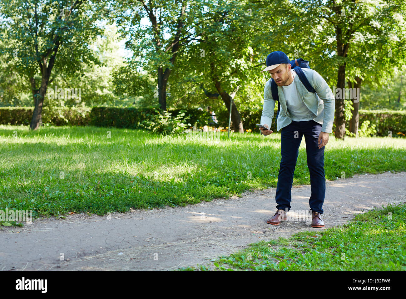 Concentrated young gamer in hi-res stock photography and images - Alamy