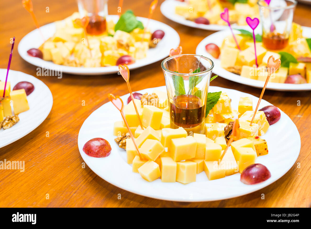 Cubes of yellow cheese Stock Photo - Alamy