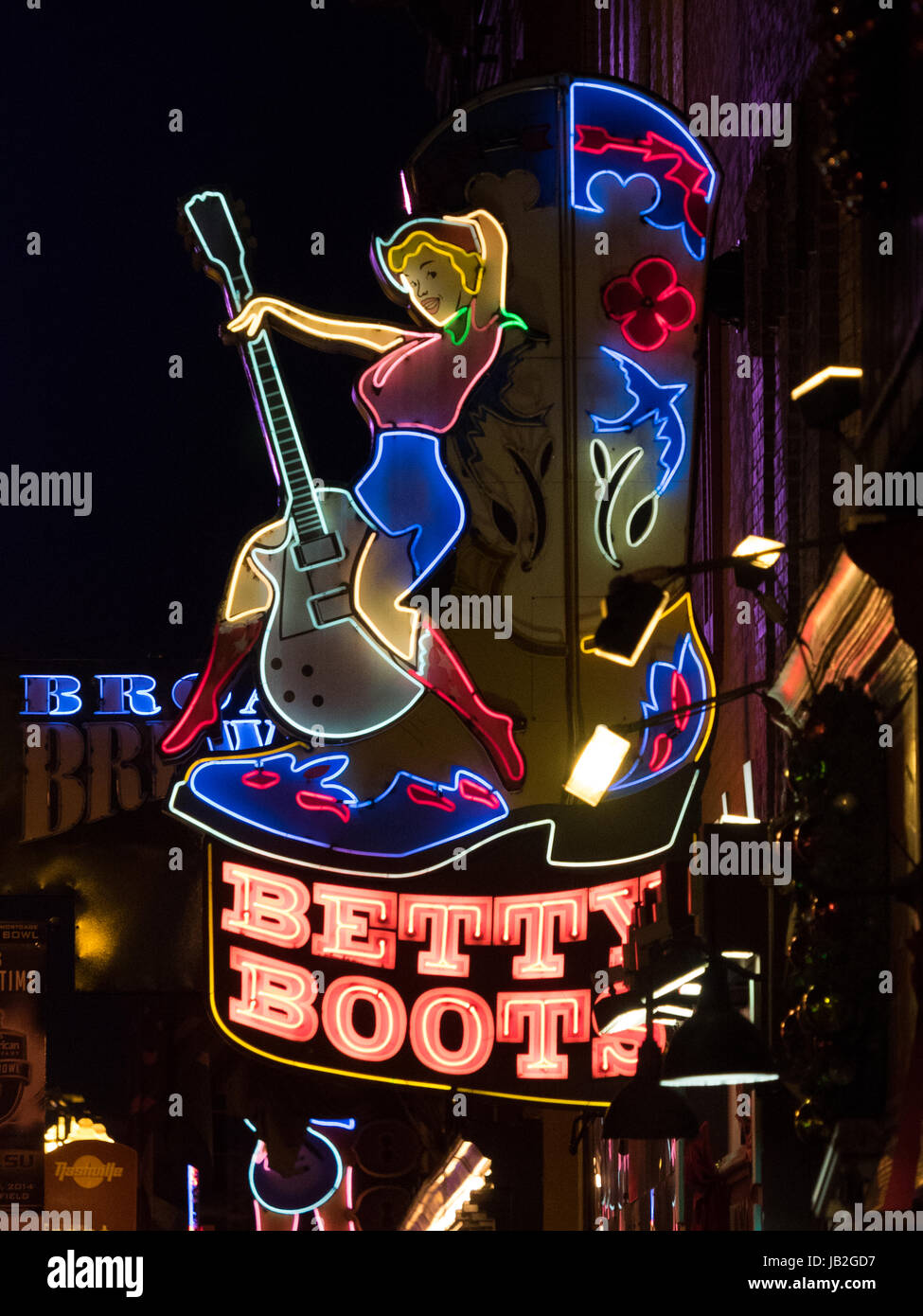 Music row nashville hi-res stock photography and images - Alamy