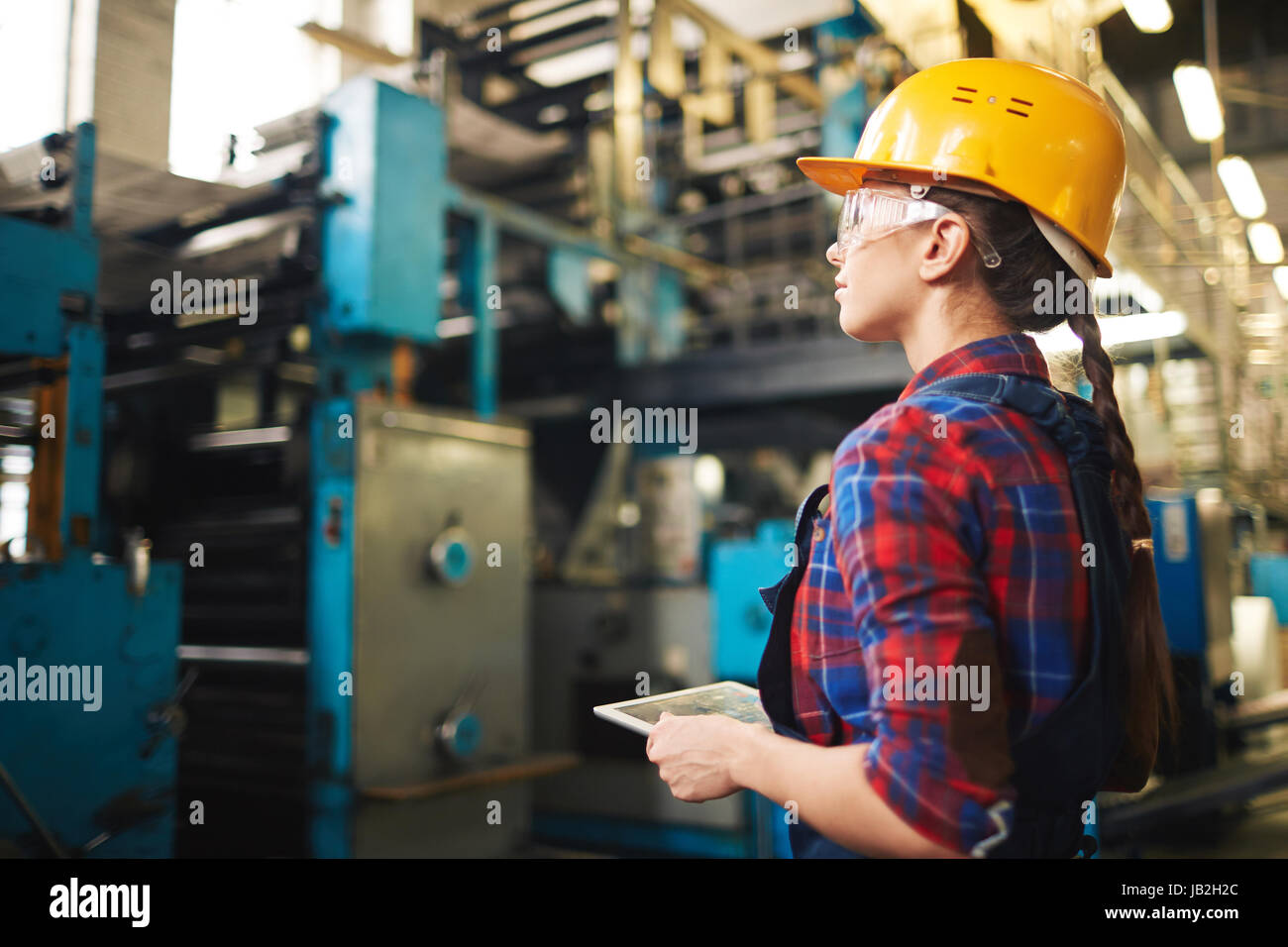 Portrait female industrial engineer in hi-res stock photography and ...