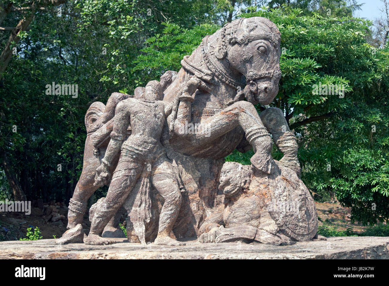 Konark sun temple statue hi-res stock photography and images - Alamy