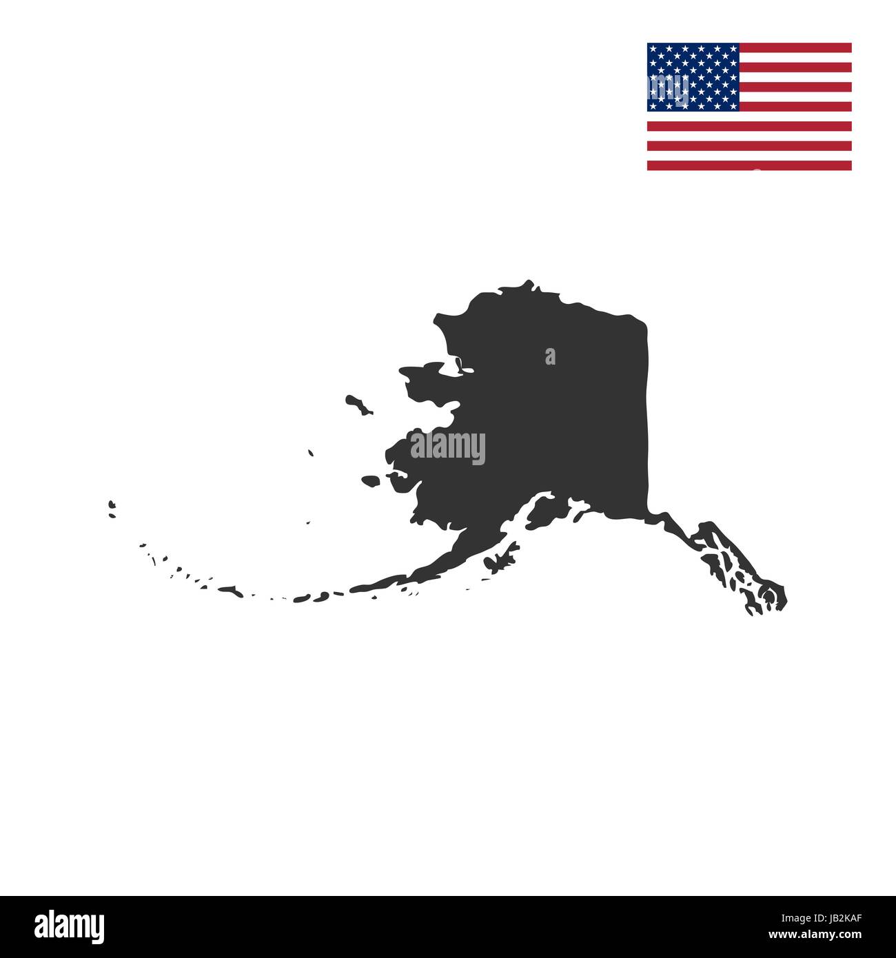Alaska sign us state Stock Vector Images - Alamy