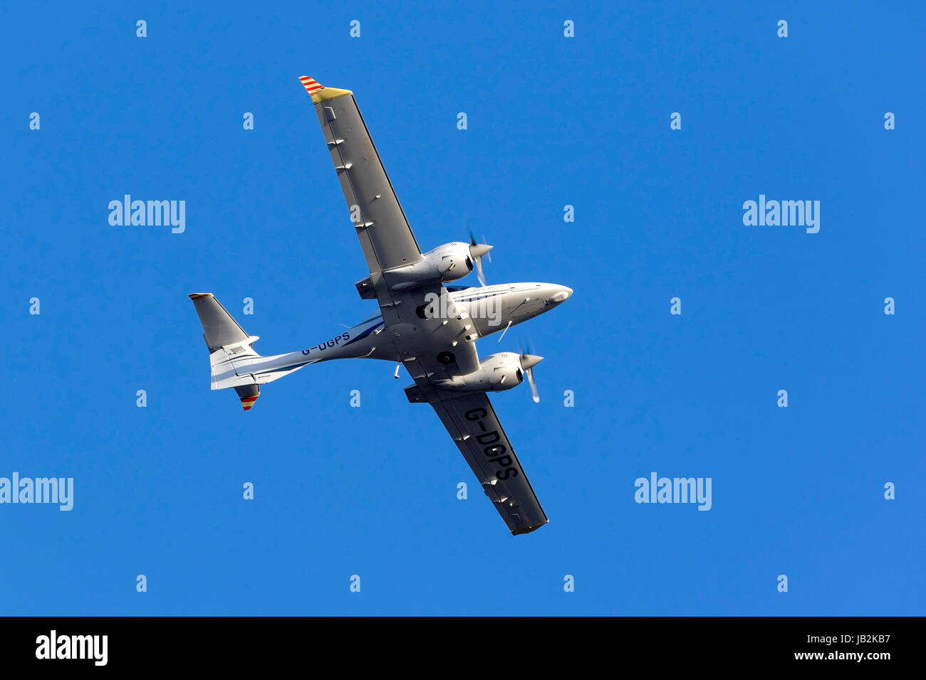 Diamond DA-42 MPP Guardian [G-DGPS] performing a missed approach on ...